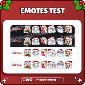 Twitch, Discord, Youtube Emote / Cute Xmas Ghost Mega Pack Emotes ( 24 ...