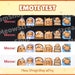 Twitch Emote / Cute Potato Emotes Pack #4 (buffering, Comfy, Triggered ...