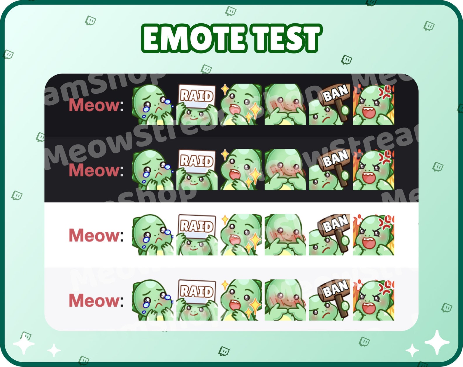 Twitch Emote / Cute Dino Mega Pack #1 Emotes ( 24 Emotes Ready to Use ...