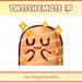 Twitch Emote / Cute Potato UWU, Shy, Embarrassed, Touching Finger ...