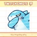 Twitch Emote / Cute Dab, Dabing / Kawaii Sharks Chibi, Baby, Pups Sub ...