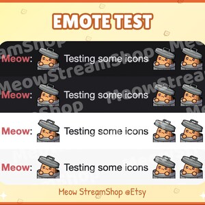 Twitch Emote / Cute Potato Trash, Garbage Emotes / Kawaii Potat ...