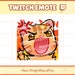 Twitch Emote / Cute Orange Cat Angry Rage Fire Mad Scream - Etsy