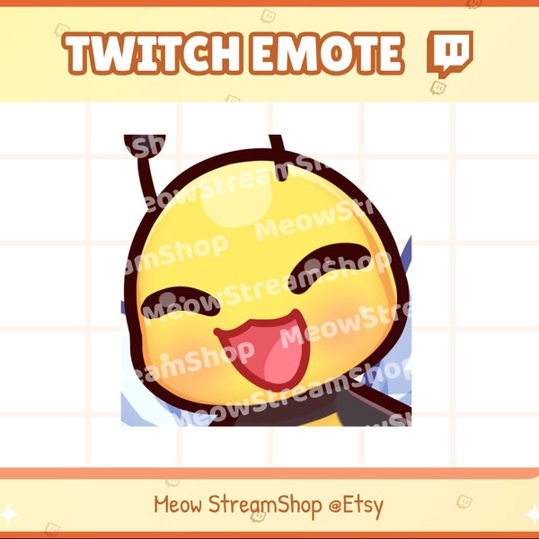 Bee Happy Emote - Etsy Canada