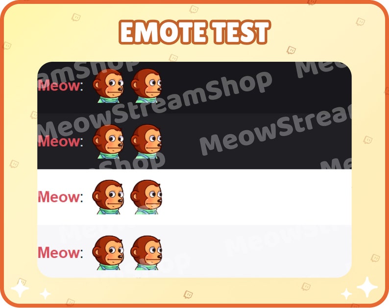 Twitch Emote / Awkward Monkey Meme Awkward Look, Panic Emotes / Cute ...