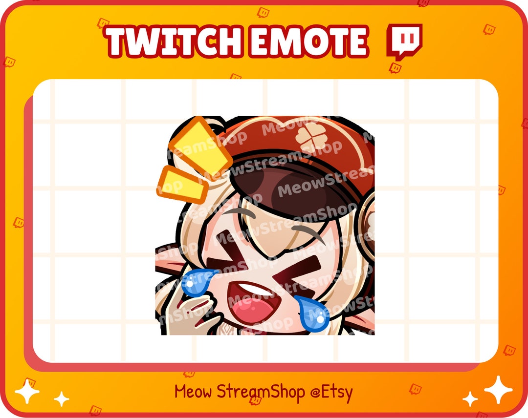 Twitch Emote / Klee LOL, Laugh, Giggle, Lul, Wheeze Emotes / Genshin ...