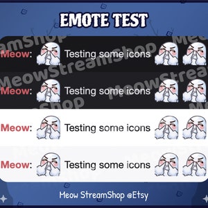 Twitch Emote / Cute Ghost Sniff, Smell, Scent Emote / Kawaii Spooky ...
