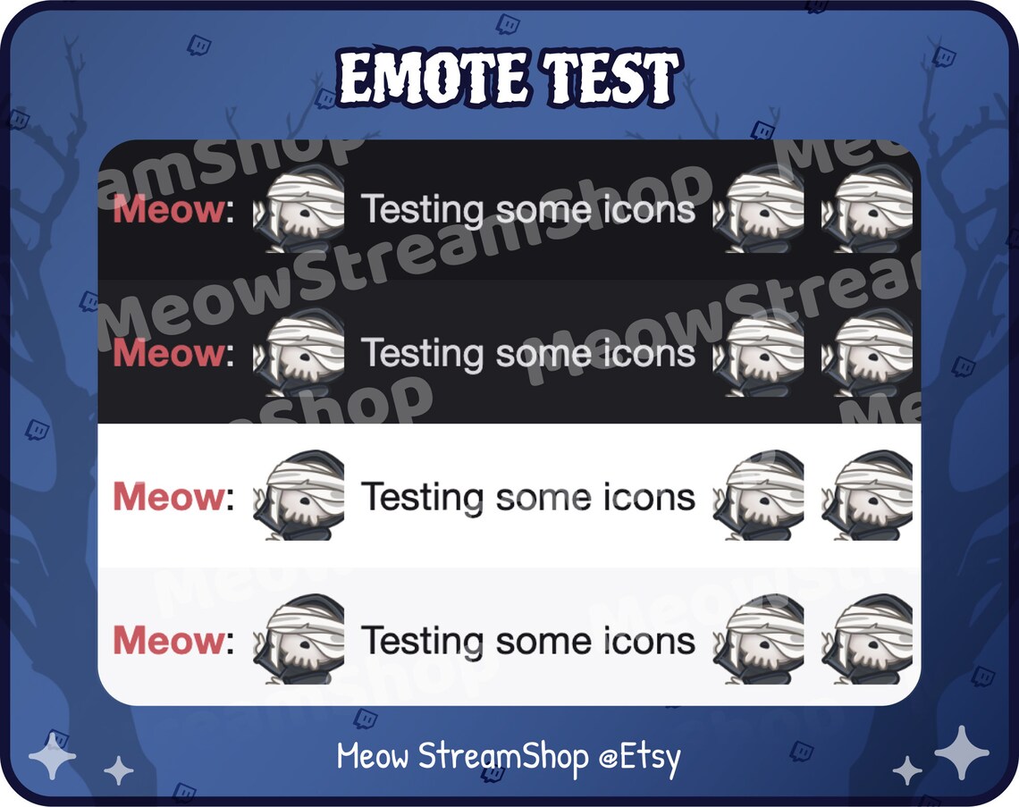 Twitch Emote / Cute Grim Reaper Blind Fold Emotes / Kawaii Death Angel ...