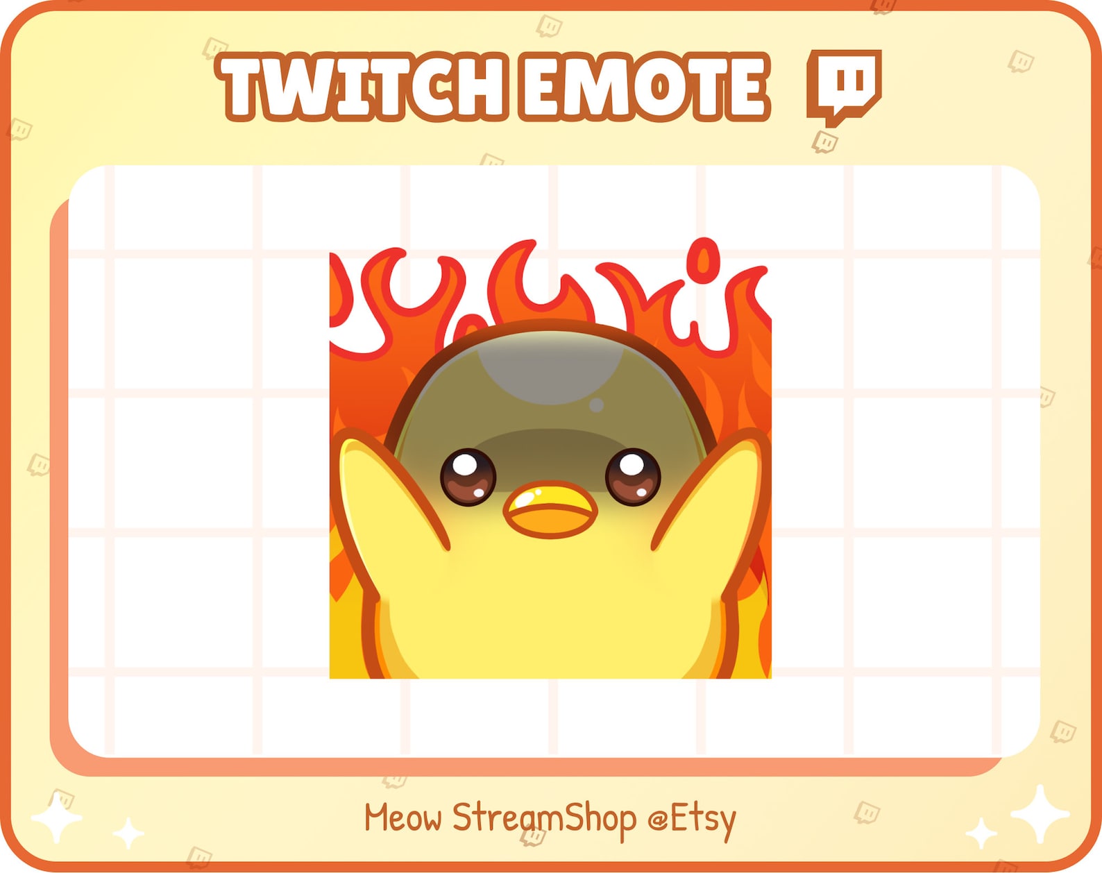 Twitch Emote / Cute Chick Fire Rise Elmo Emotes / Cute - Etsy