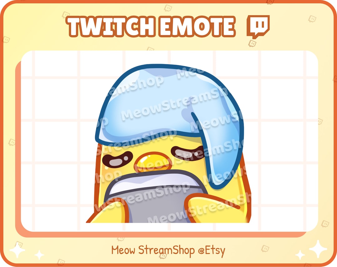 Twitch Emote / Cute Chick Sleepy, Tired, Sleep Emotes / Cute Duckling ...
