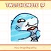 Twitch Emote / Cute Shark Eat Fish, Nom Nom Emotes / Kawaii Sharks ...