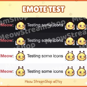 Twitch Emote / Cute Bee Awkward, Awkward Look, Panic, Meme, Sus Emotes ...