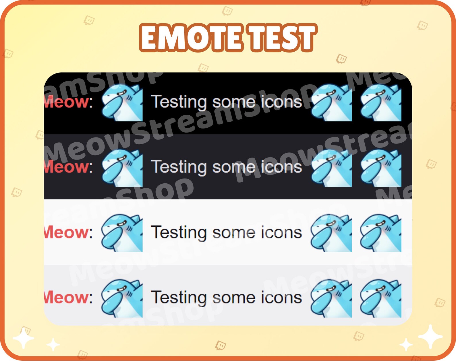 Twitch Emote / Cute Dab, Dabing / Kawaii Sharks Chibi, Baby, Pups Sub ...