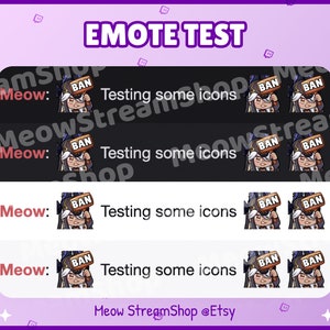 Twitch Emote / Cyno BAN, Hammer, Bonk Emotes / Genshin Impact Sub Emoji ...
