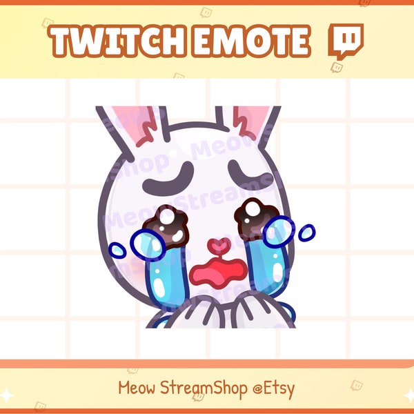 Crying Emote Anime - Etsy