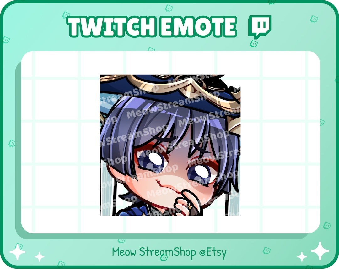 Twitch Emote / Wanderer Scaramouche Smug Face, Evil Face Emotes ...