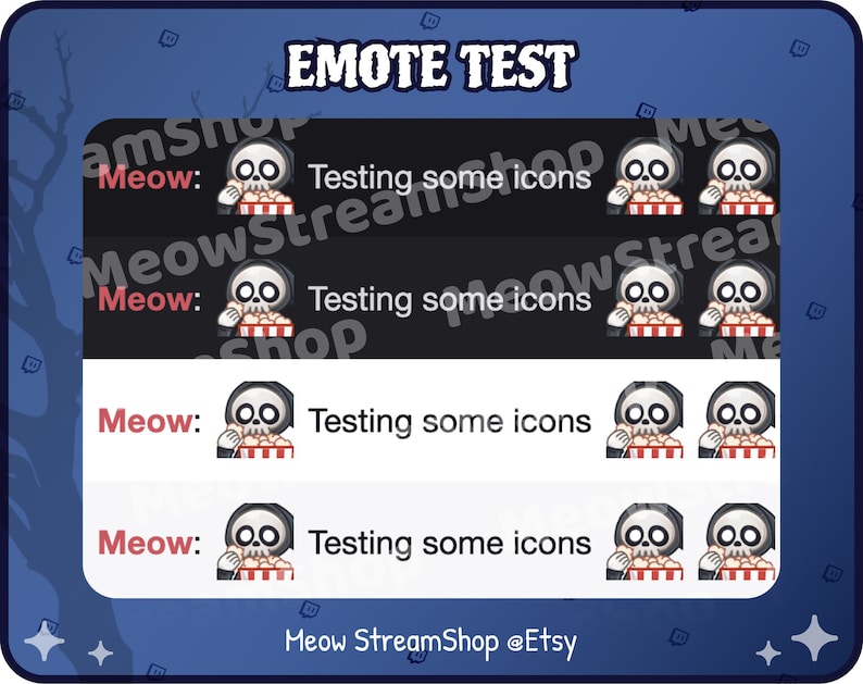 Twitch Emote / Cute Grim Reaper Popcorn, Eating Popcorn, Eat, Watch ...