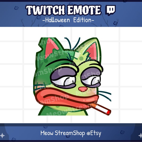 Pepe Emote Twitch Halloween - Etsy