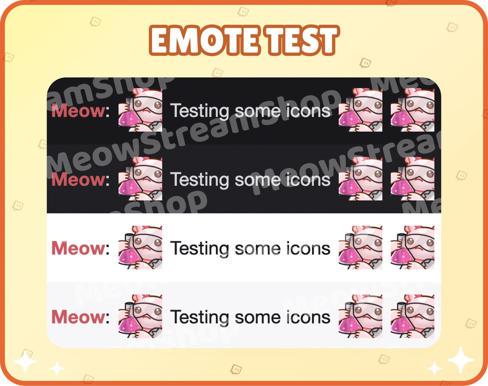 Twitch Emote / Cute Axolotl Science Chemistry Lab Smart - Etsy