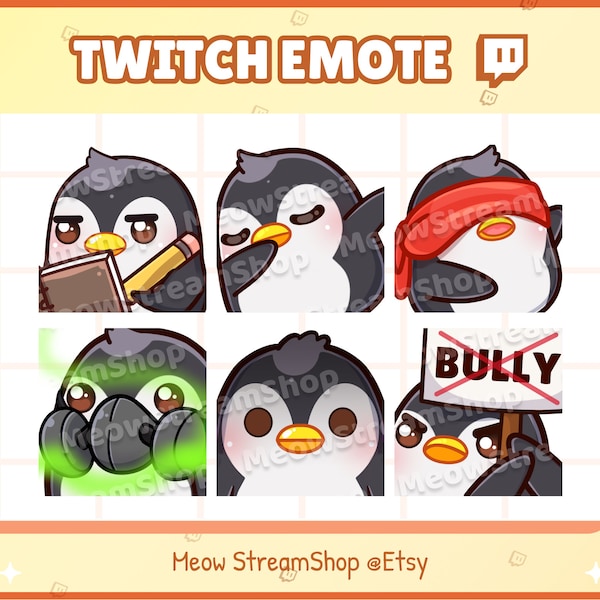 Twitch Emotes Take Note - Etsy Singapore