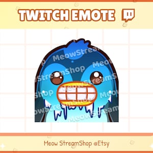 Twitch Emote / Cute Penguin Sheesh, Sheeesh, Freeze Emotes / Cute ...