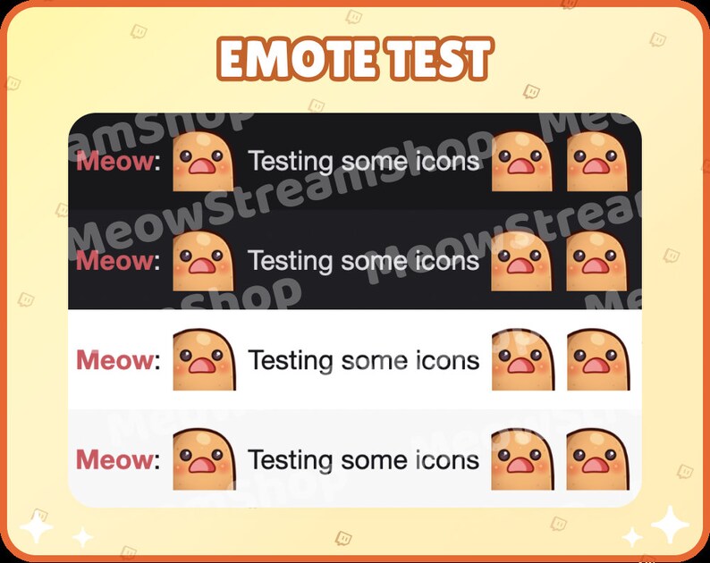 Twitch Emote / Cute Potato Gasp, Wow, What, Whoa, Amaze, Happy Emotes ...