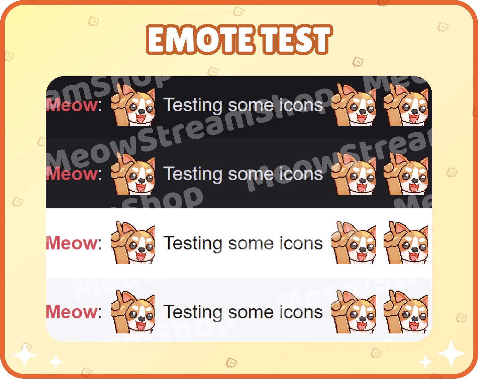 Twitch Emote / Cute Corgi Take the L Loose Emotes / Kawaii - Etsy