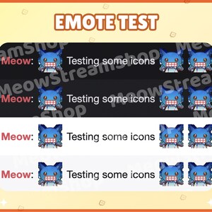 Twitch Emote / Cute Axolotl Sheesh, Sheeesh, Freeze Emote / Cute ...