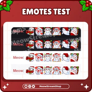 Twitch, Discord, Youtube Emote / Cute Xmas Ghost Mega Pack Emotes ( 24 ...
