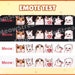 Twitch Emote / Cute Meme Cat Emotes Pack #1 (stare, Buffering, Smile ...