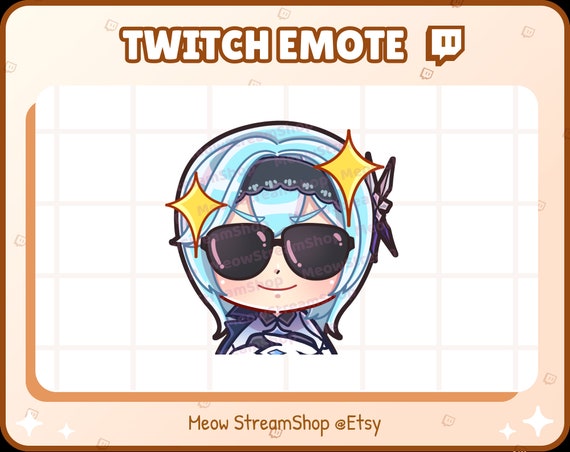 Twitch Emote Eula EZ GG Cool Emote Genshin Impact Sub - Etsy Denmark