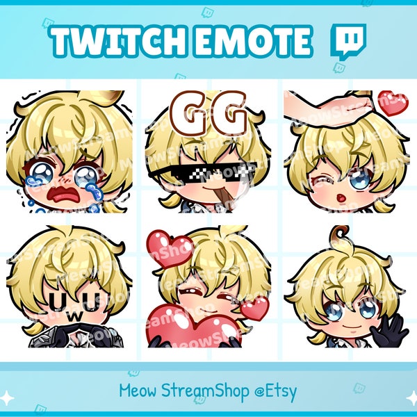 Dehya Hi Emote - Etsy