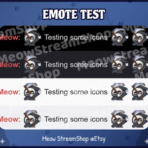 Twitch Emote / Cute Grim Reaper Dab, Dabbing Emotes / Kawaii Death ...