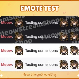 Twitch Emote / Archon Zhongli Morax Rex Angry, Rage, Mad, Pout Emotes ...