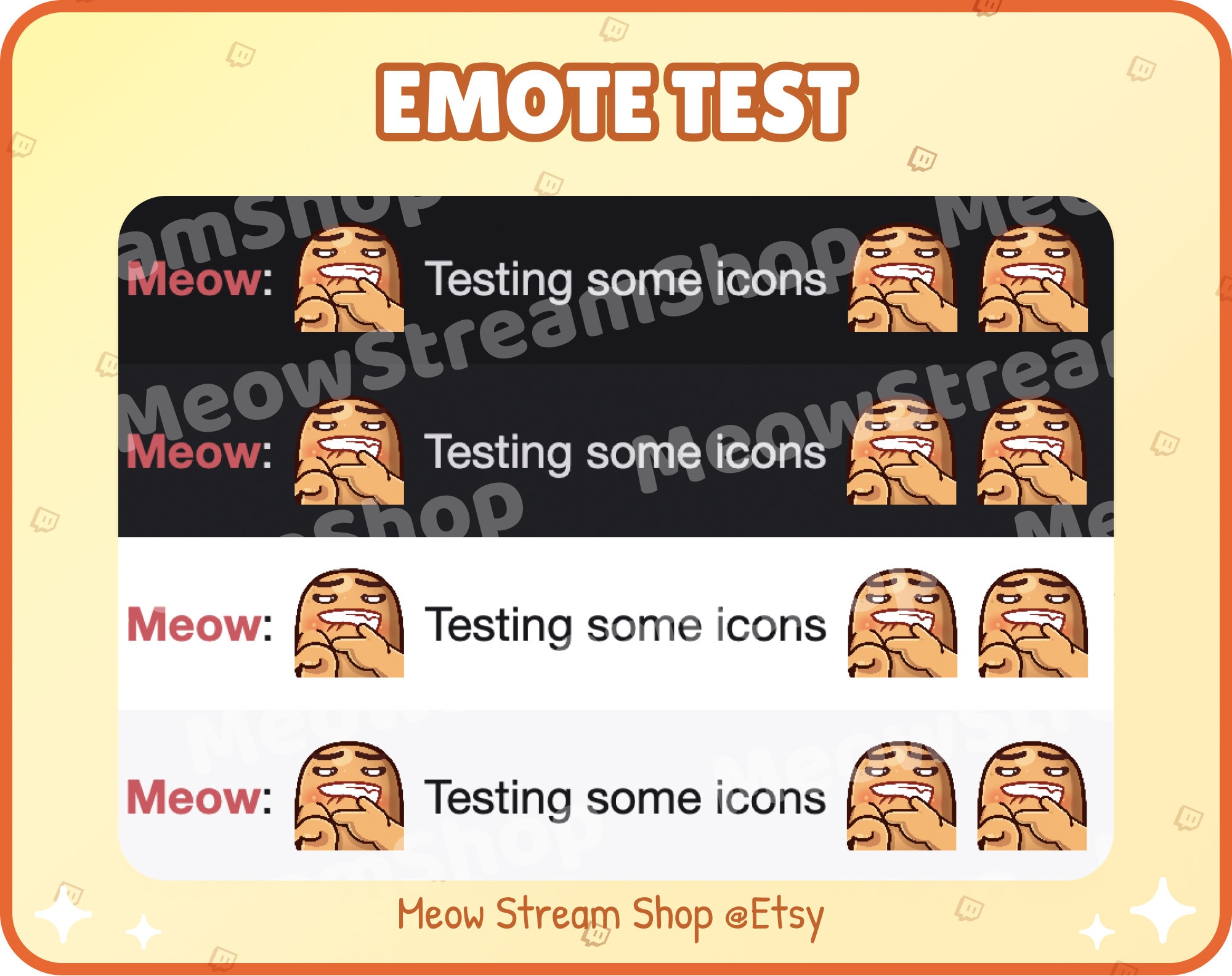 Twitch Emote / Cute Potato Sheesh, Sheeesh Emote Emotes / Kawaii Potat ...
