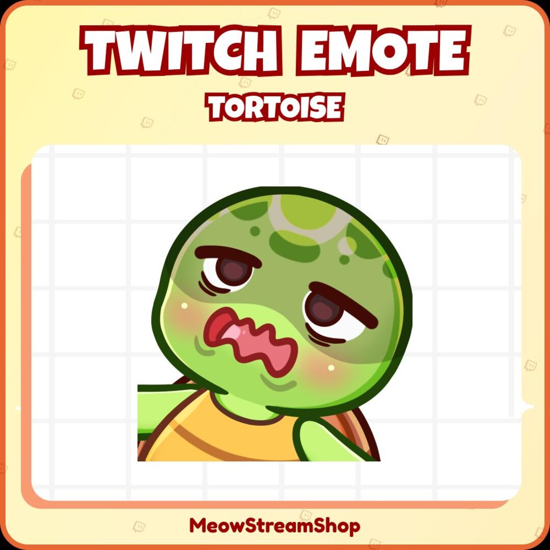 Tortoise Bocchi Shock Emote – Cute Twitch Emote PNG | Discord, Vtuber ...