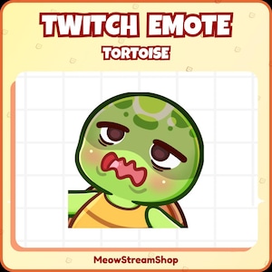 Tortoise Bocchi Shock Emote – Cute Twitch Emote PNG | Discord, Vtuber ...