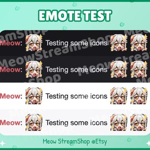Twitch Emote / Kazuha Kaedehara Wow, Gasp, What, Whoa, Amaze, Happy ...