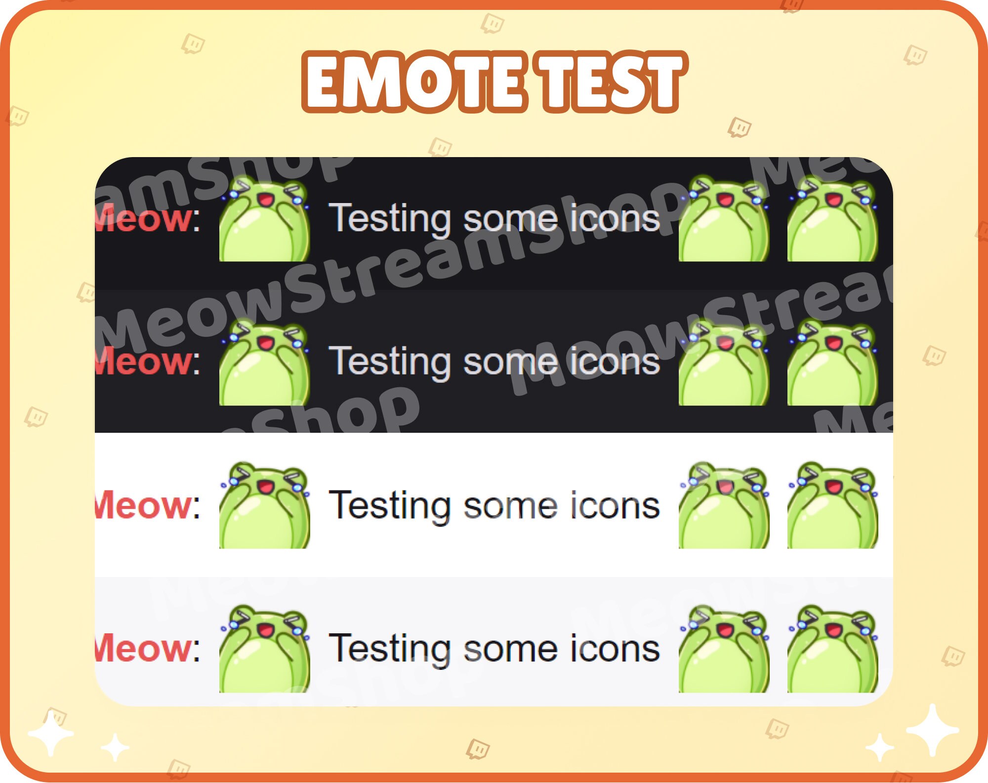 Twitch Emote / Cute Frog Laugh Lol Kewk Emote / Cute Frog - Etsy Australia