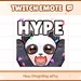 Twitch Emote / Panda Hype Emoji for Streamer / Cute Kawaii Panda Sub ...