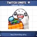 Twitch Emote / Cute Penguin Flex, Alpha, Muscle Emotes / Cute Penguin ...
