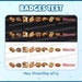 8x Twitch Sub, Bit Badges Cute Pastry, Bread, Cupcake, Dough, Croissant ...