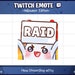 Twitch Emote / Cute Ghost Raid Emote / Kawaii Spooky Ghost Halloween ...