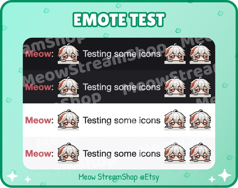 Twitch Emote / Kazuha Kaedehara Lurk, Peak Emotes / Genshin Impact Sub ...