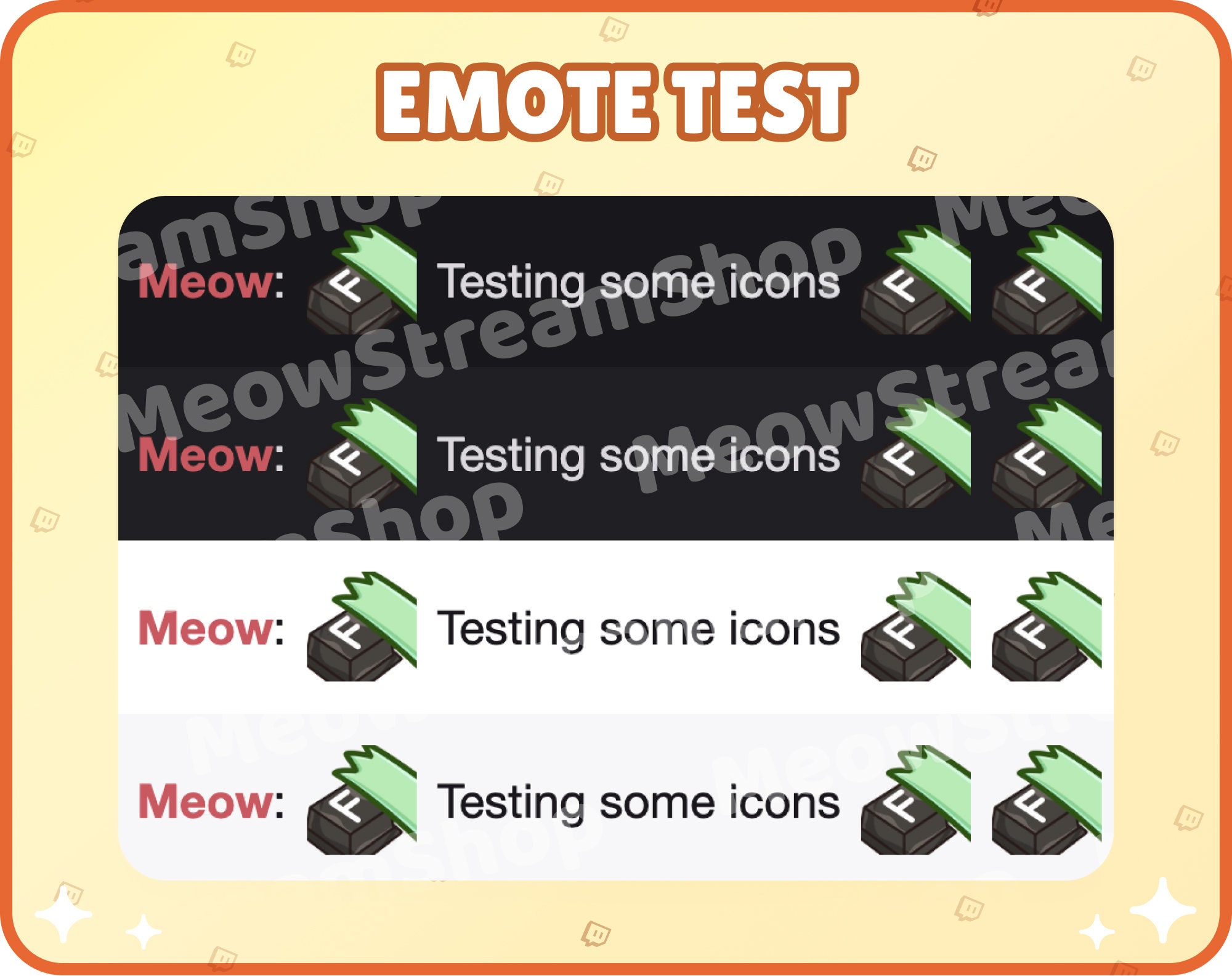 Twitch Emote / Cute Dino Press F Button Emotes / Kawaii Dinosaur T-rex ...