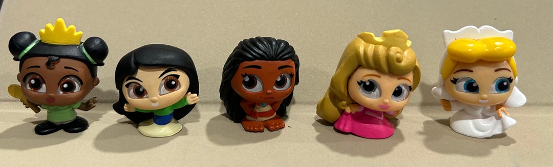 Princess Doorables Moana Mulan Aurora Cinderella Bride - Etsy