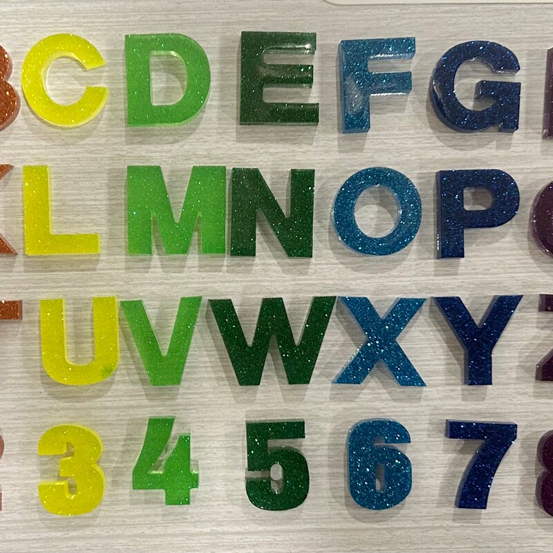 Alphabet Magnets - Etsy