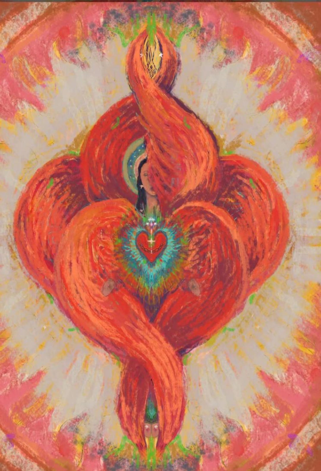 SERAPH ANGEL/ SACRED/ High Frequency Art/ Ancient Future/ Timeless ...