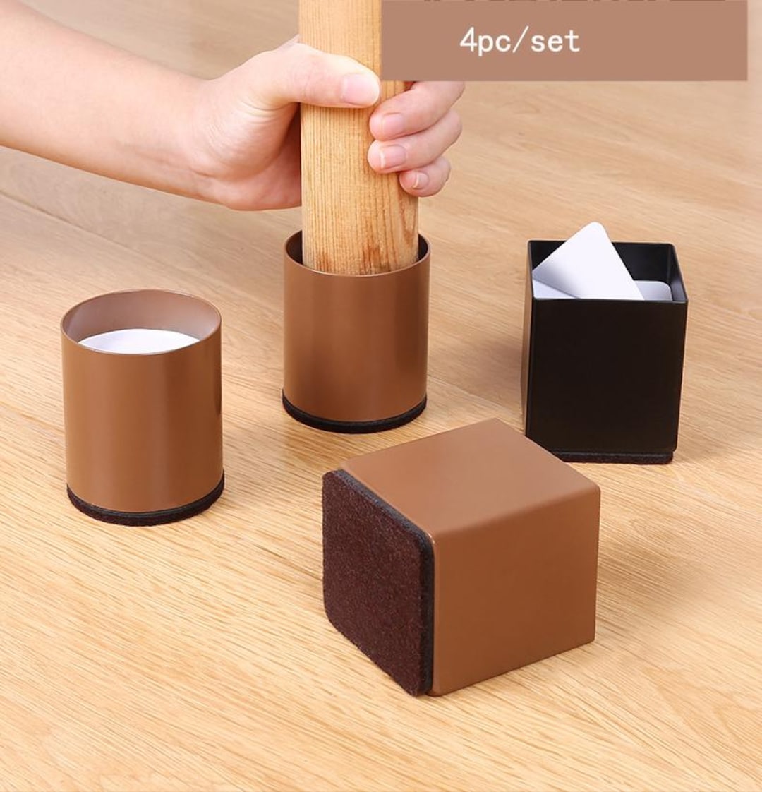 4pcs Metal Furniture Legs Table Leg Extenders Risers, Coffee Table Legs ...