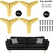 4pcs 7-inch Furniture Legs Modern Style Furniture Sofa Legs - Etsy